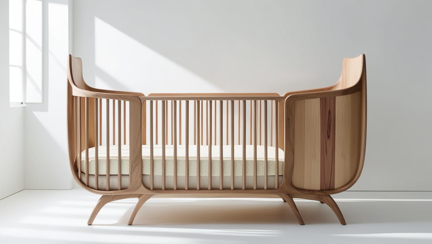 wood baby crib – Sable & Spruce